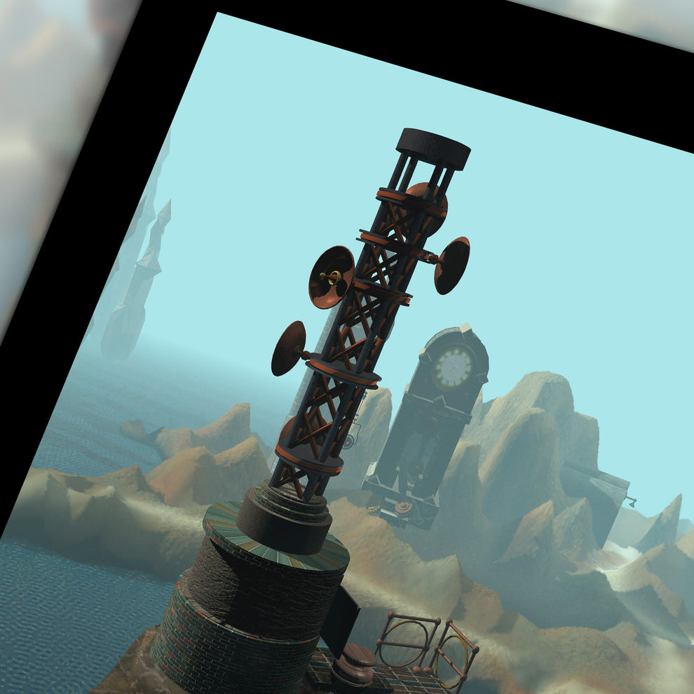 Classic Selenitic Age Poster – Cyan Worlds