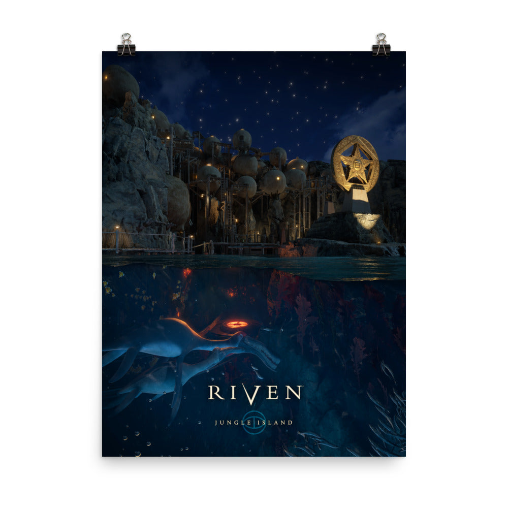 Riven Nights: Jungle Island Poster – Cyan Worlds