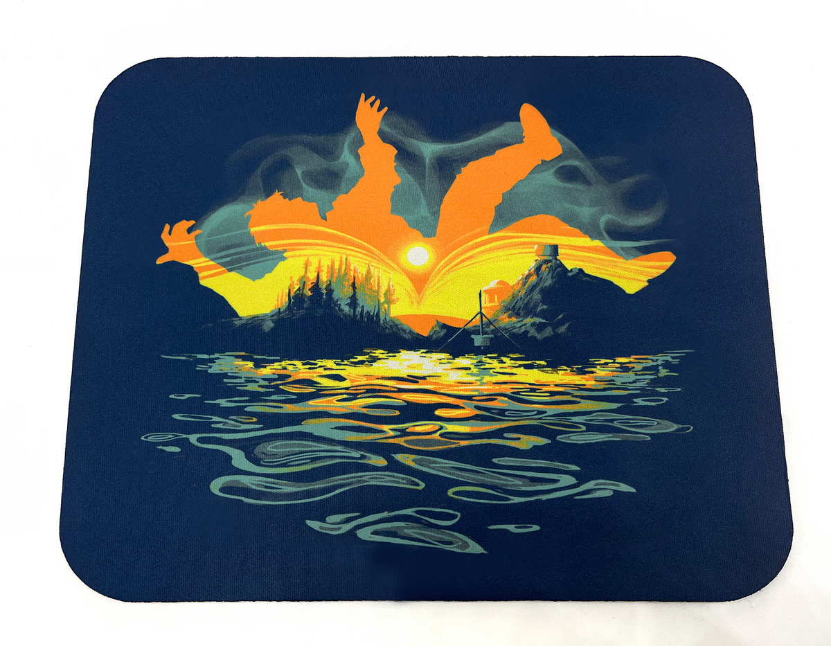 Myst - Falling Man Mousepad – Cyan Worlds